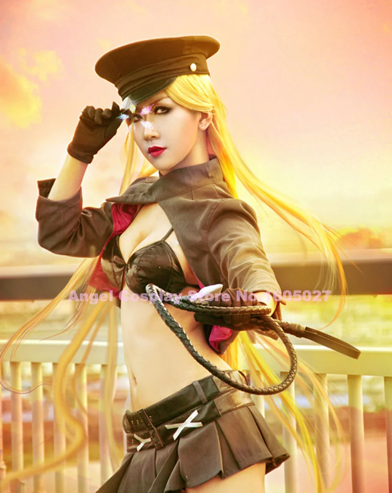 Anime Noragami Bishamon Sexy Cosplay Costume Bikini Uniform full set ...