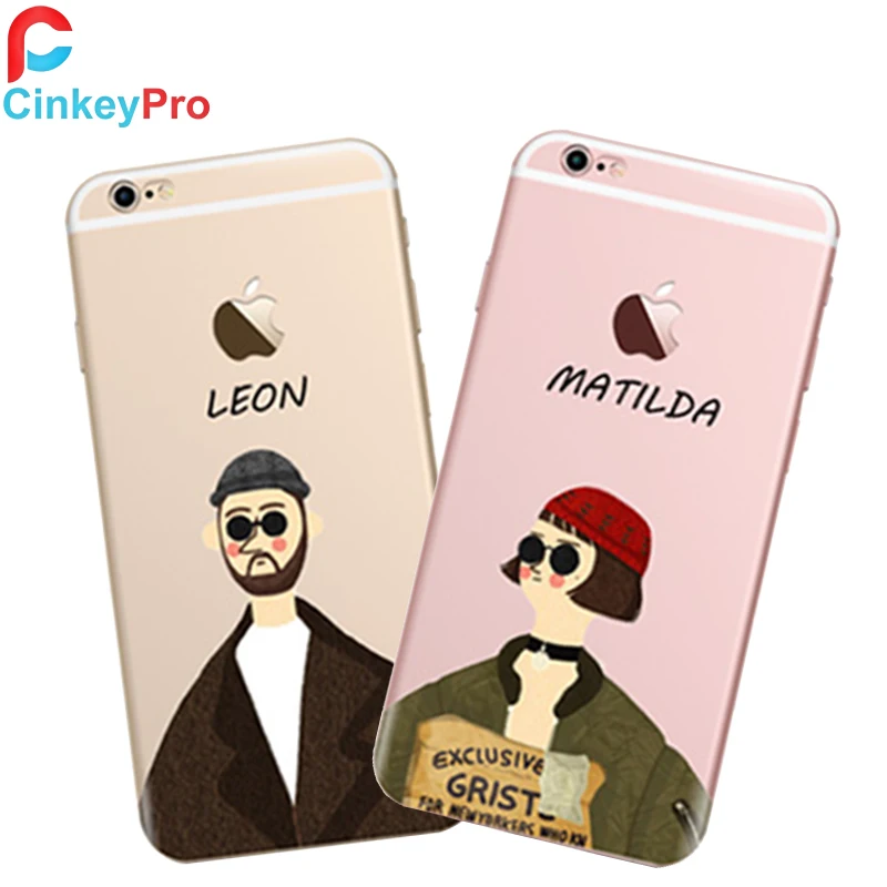 For iPhone 6 Case 6S 4.7 inch Apple iPhone6 Cartoon Leon & Matilda ...