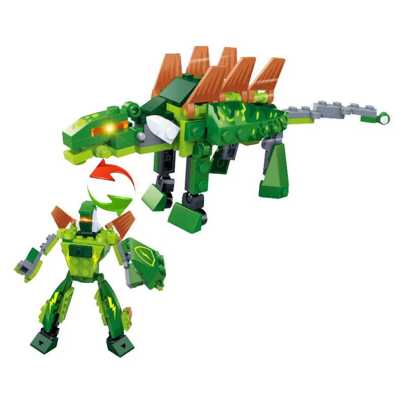6in1 Jurassic Park Dinosaur World Brutal Raptor Building Blocks Set ...