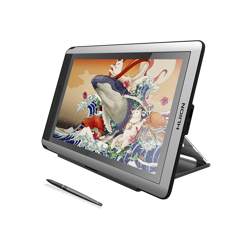 HUION-Tableta-gr-fica-Digital-KAMVAS-16-DE-15-6-pulgadas-Monitor-de ...