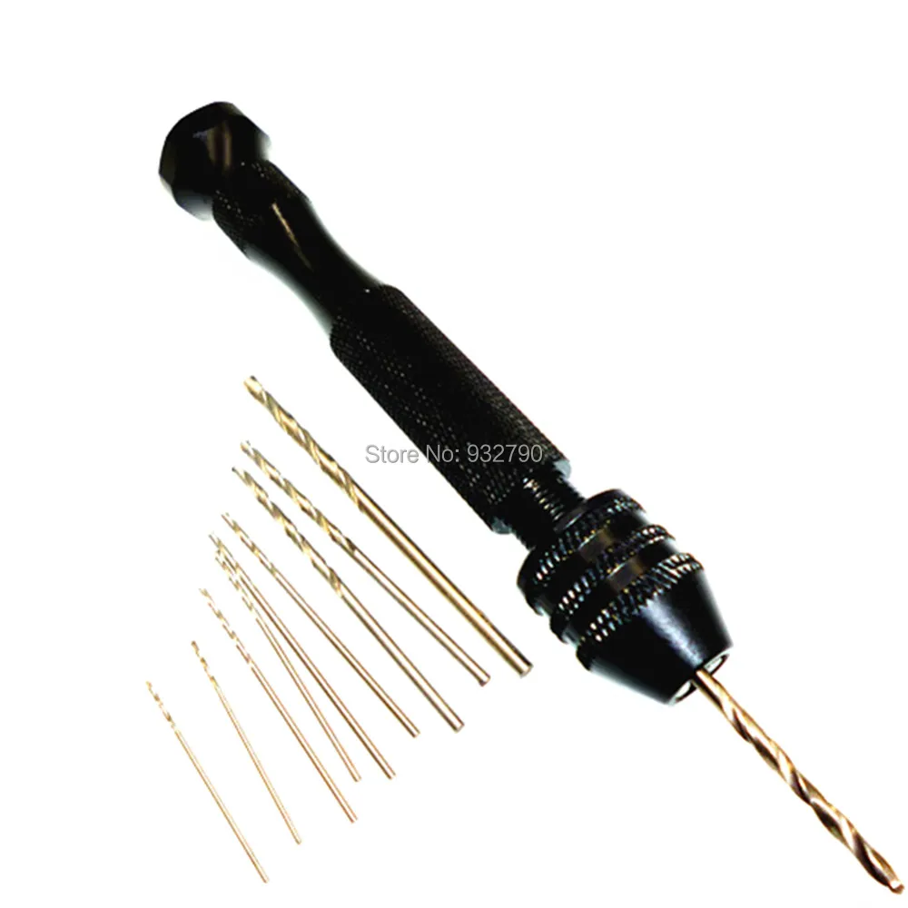 10pcs Hss Mini Micro Twist Drill Bit 0.6mm 2mm + Craft Model Manual ...