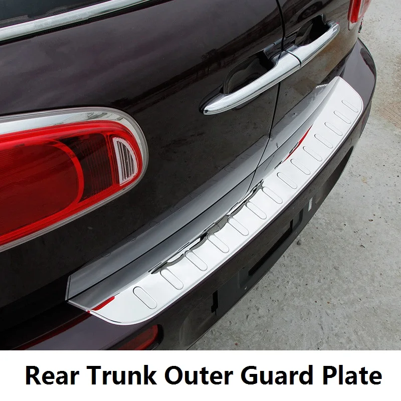 Car Trunk Inner Sill Protection Cover Outer Rear Trunk End Trim Bumper ...