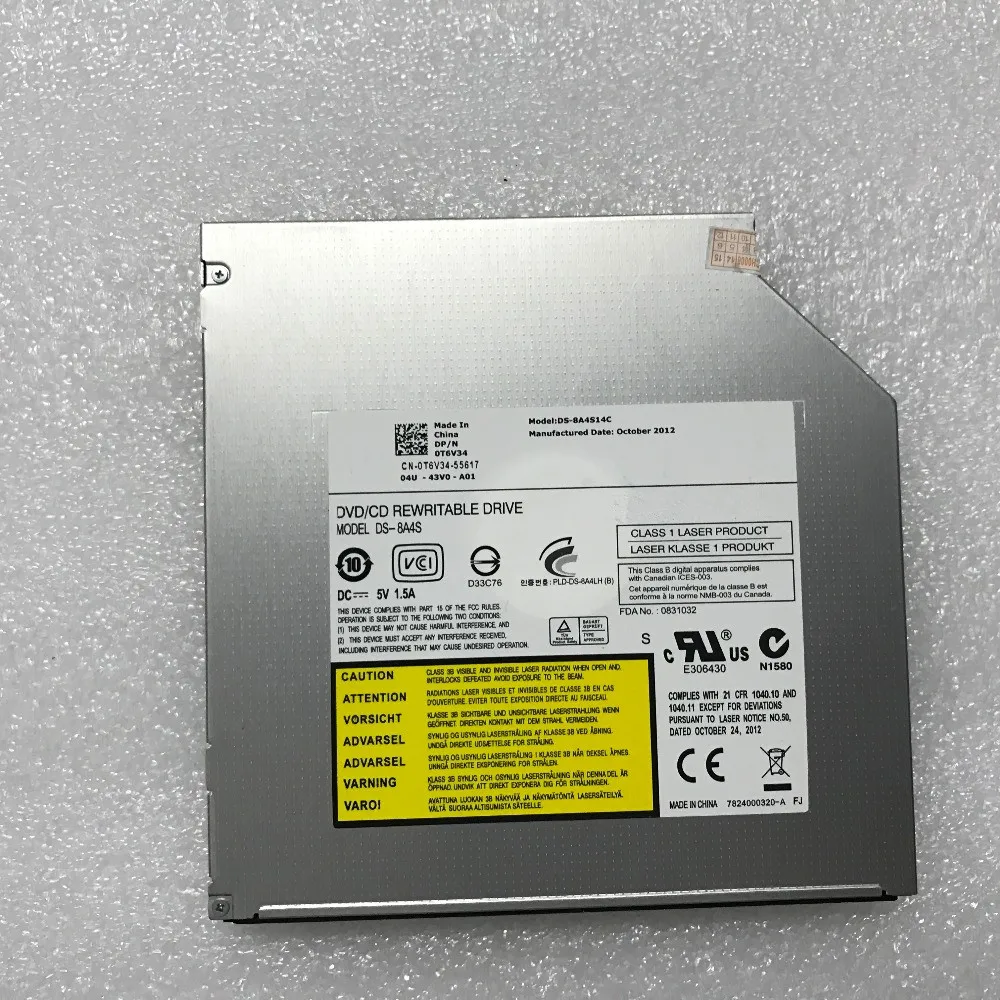 TPFEEL New for PLDS DVD-RW Slim Optical DVD bruner Drive DS-8A4S DS ...