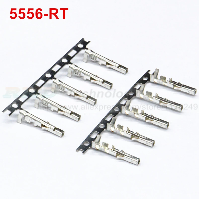 100pcs/lot Copper Crimp Terminal 5556-rt 5558-pt For Connector 5557-r ...