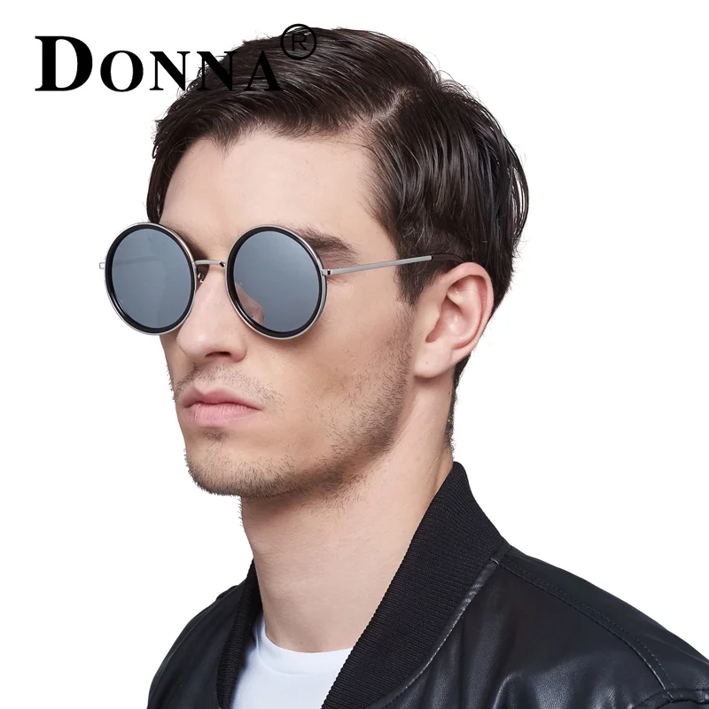 Donna-Oversized-Polarized-Round-Lenses-Sunglasses-Men-Retro-Style-Sun ...