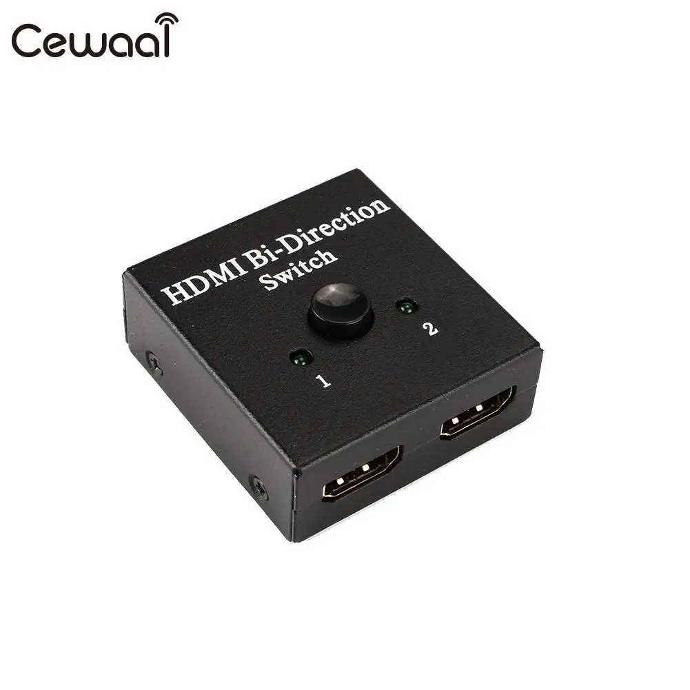 HDMI Selector 4K HDTV Durable HDMI Switcher Hub 2 Port HDMI Splitter ...