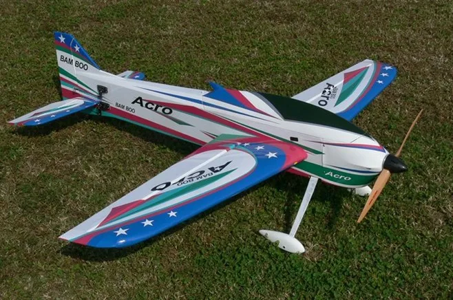 Nowość! Hokusei banboo 60 f3a kaskaderów elektryczny wzór trener balsa ...