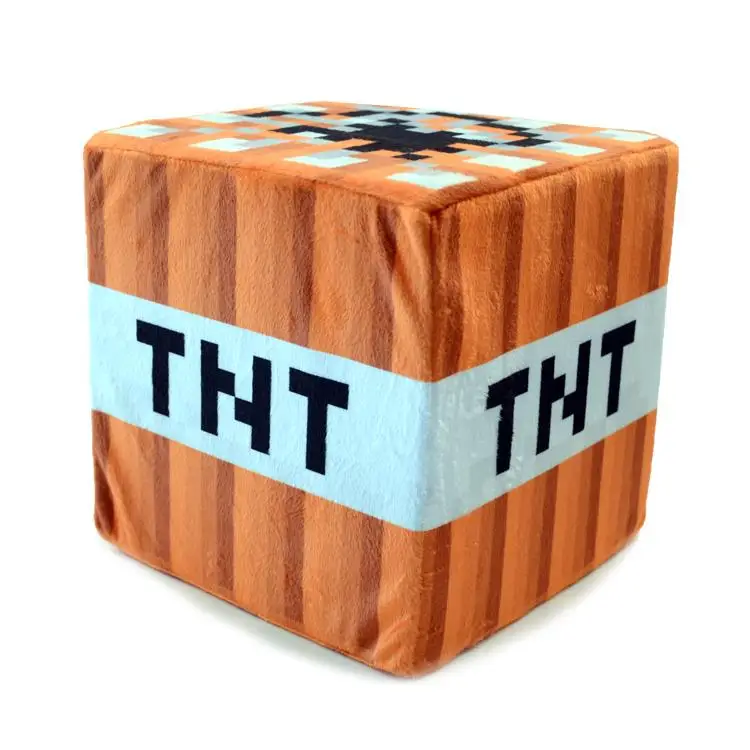 New Arrival Minecraft TNT Plush Toy Doll 20cm Minecraft TNT Cartoon ...