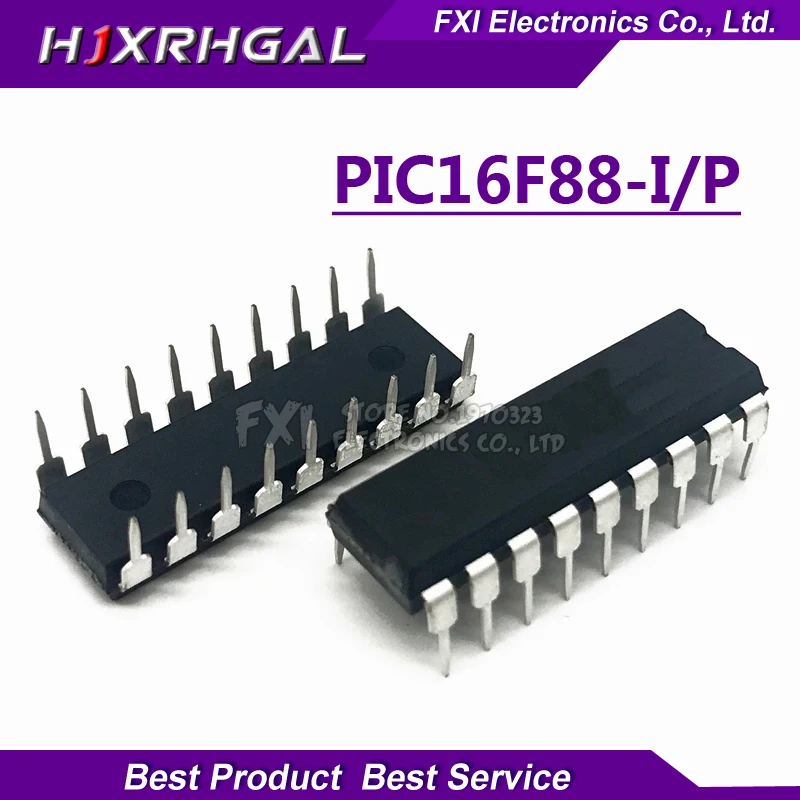 10PCS PIC16F88 I/P DIP 18 PIC16F88 DIP18|Integrated Circuits| - AliExpress