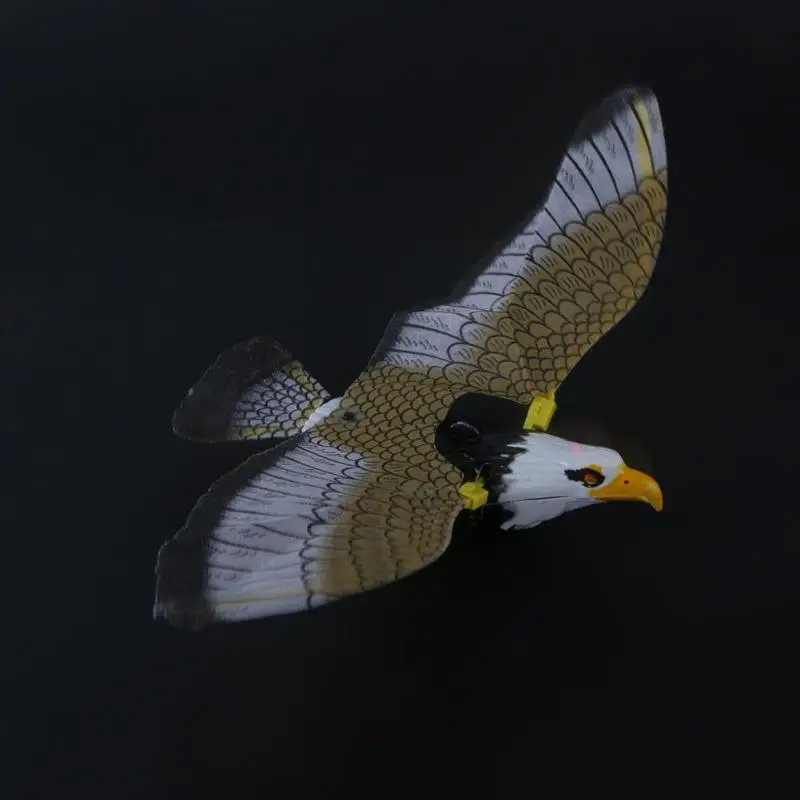 Electric Plastic Sound Wing Flying Eagle Toy Voice Spread Wings Battery ...