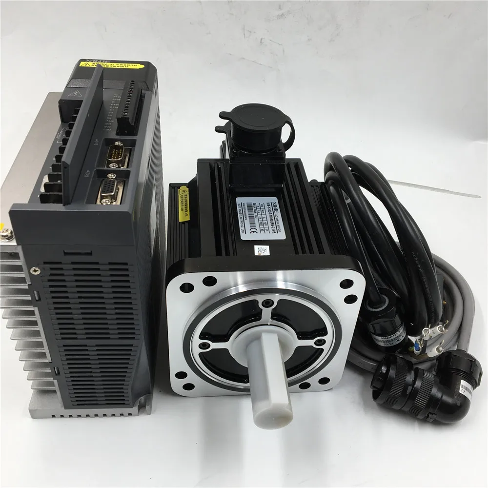AC220V Servo Motor 2.3KW & Driver 15N.m 1500rpm & 3M Encoder Cable ...