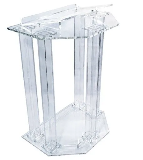 FREE SHIPPING acrylic table acrylic lectern Acrylic Podium Lectern ...