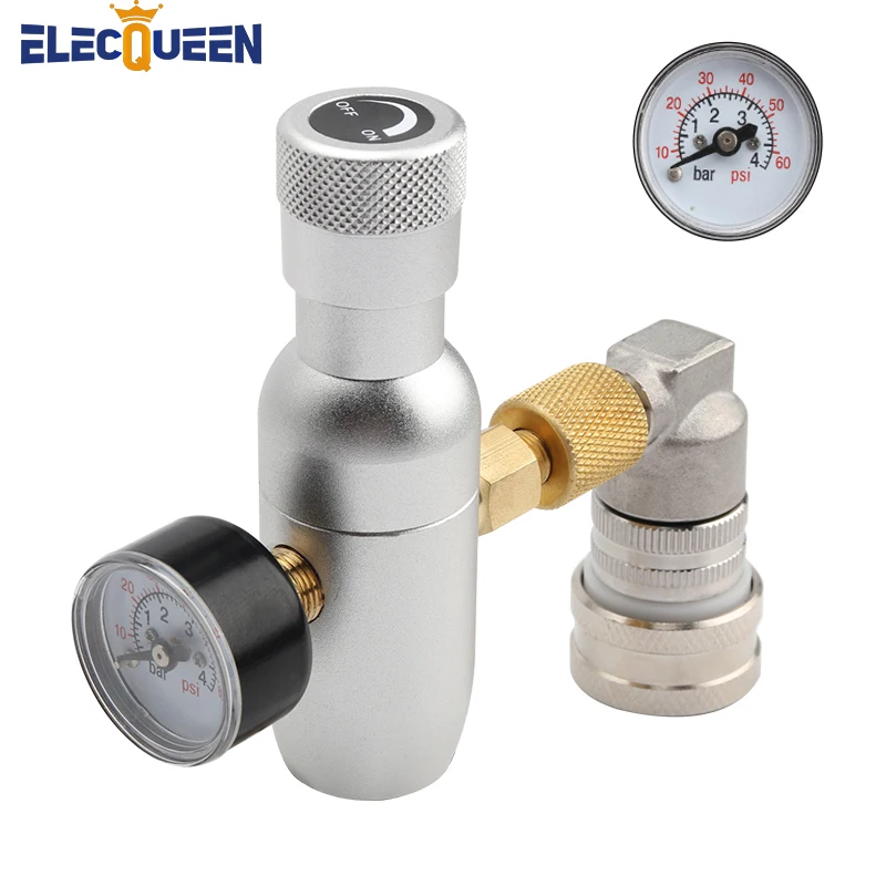 Mini CO2 Charger Stainless Steel Gas ball lock fitting Portable Beer ...