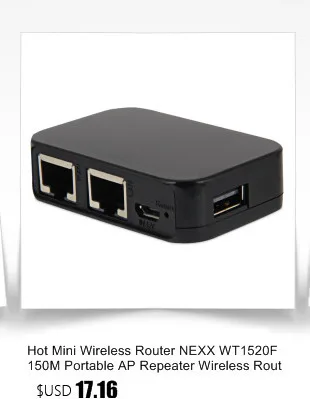 Купить горячие мини беспроводной маршрутизатор nexx wt1520 Ф 150 м ...