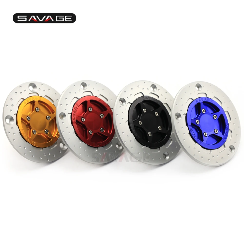 Fz6r Gas Tank Gas Tank Cap Cover Guard Pad - Chrome Red & Black For ...