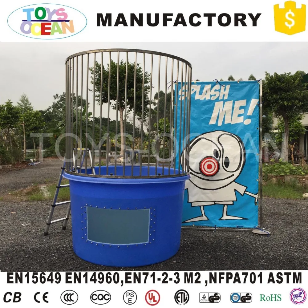 water amusement dunk tank game splash dunking booth-in Inflatable ...