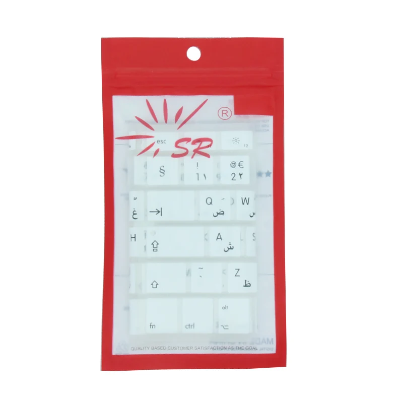 Clavier,Autocollant de couverture de clavier en Silicone, étiquette de ...