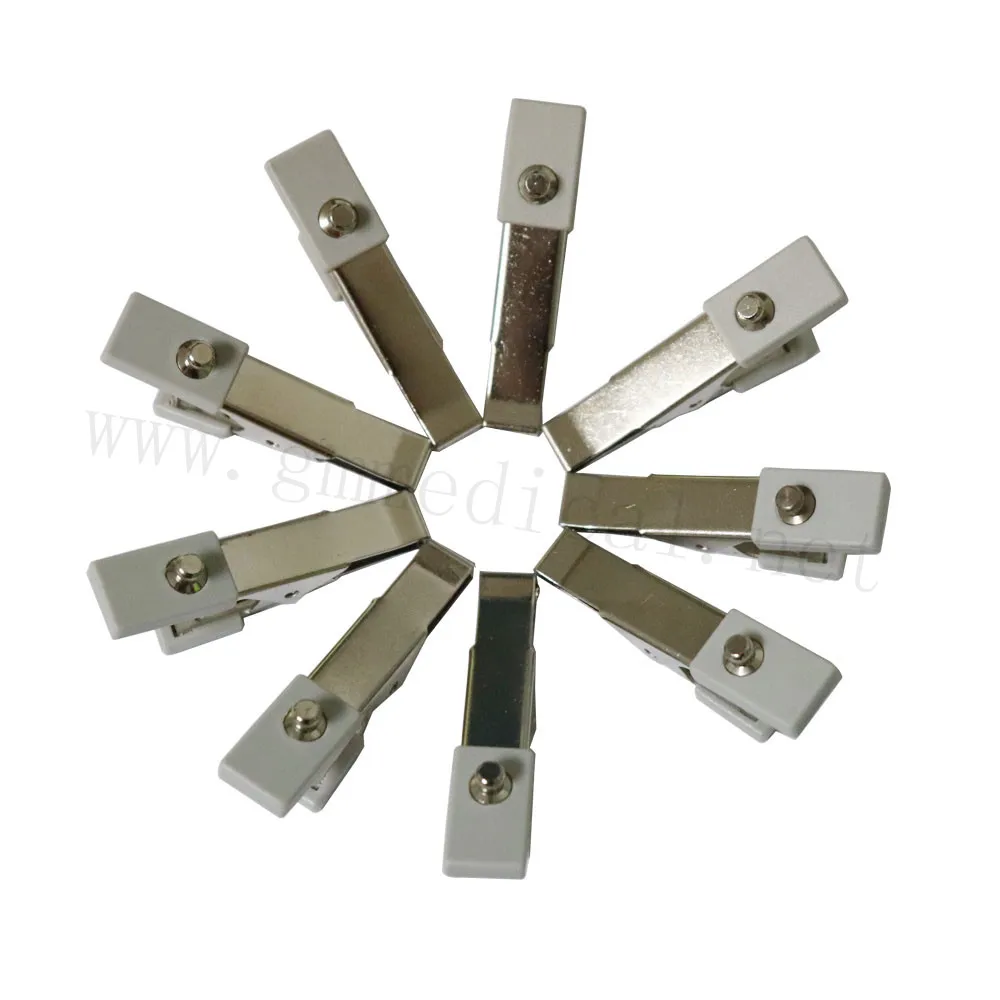 ECG/EKG Veterinary clip for animal ( to use with ekg cable with snap ...