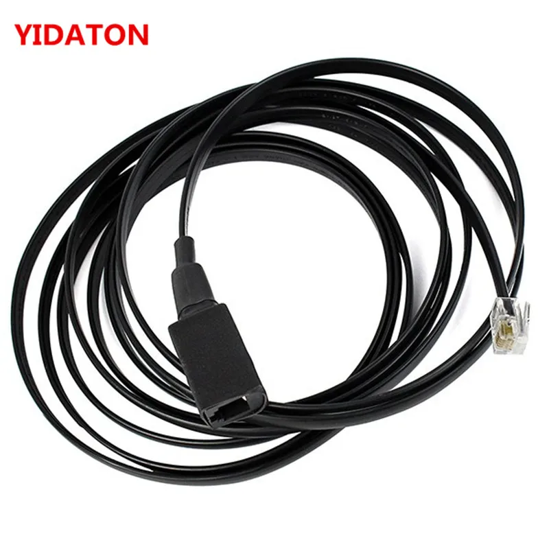 Cable de extensión de micrófono de 1,5 M/3M para MH 48A6J, para Yaesu FT 7800/7900 /FT 8800 ...