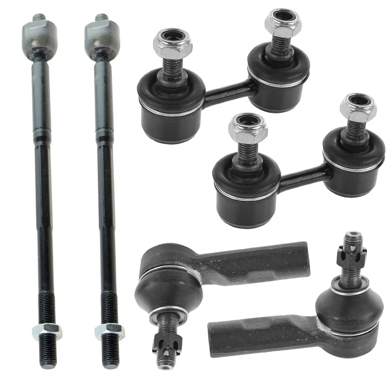 6pcs FRONT TIE ROD END SWAY BAR LINK 45046 19175 45503 29365 Fit 1996 ...