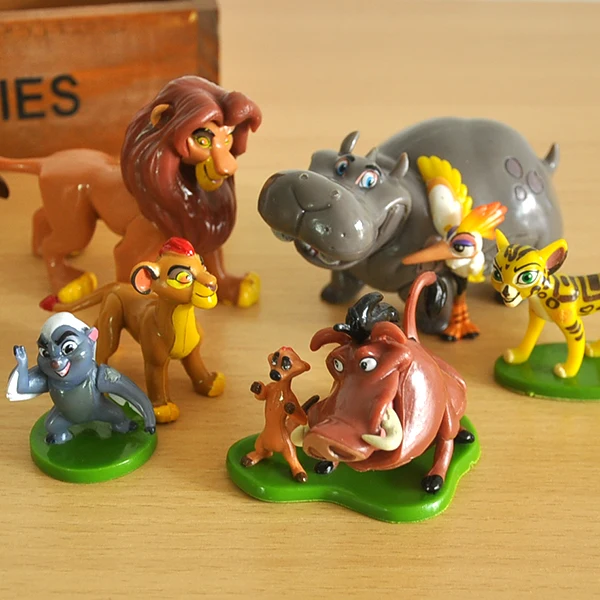 Figuras de acción del Rey León para niños, juguetes clásicos de PVC ...