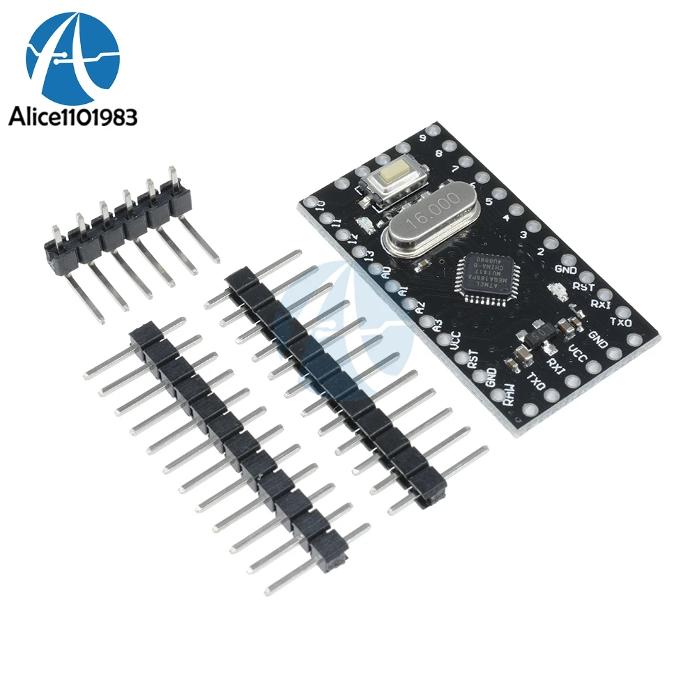 10PCS ATMEGA168P 168P Pro Mini ATMEGA168 16MHz Bootloader Microcontrol ...