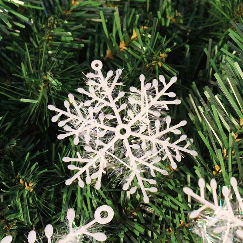 3pcs Plastic snowflakes Christmas decorations Christmas snowflakes ...