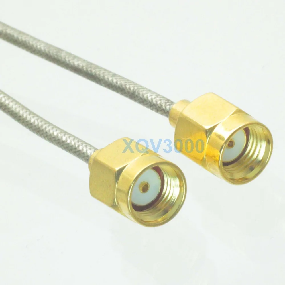RG405 pigtail RF RP * SMA câble mâle Semi Flexible | 0.086 "6 pouces, câble de jack à mâle pour ...