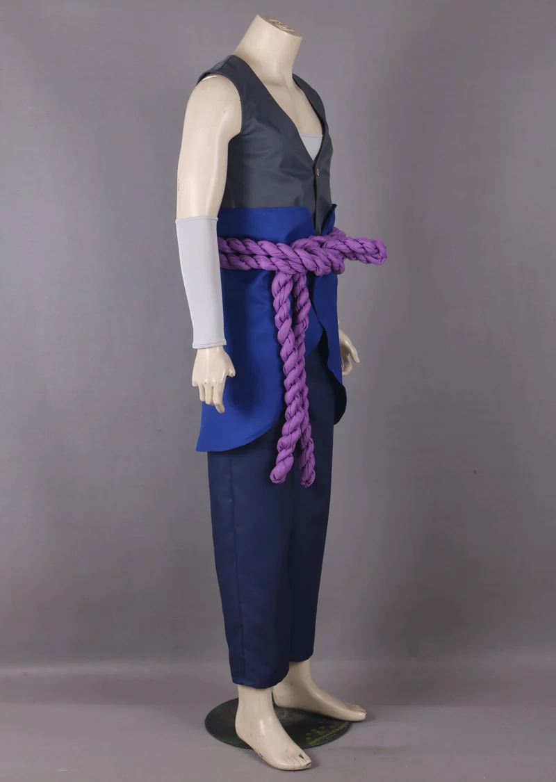 Anime Naruto Uchiha Sasuke Cosplay Costume - AllCosplay.com