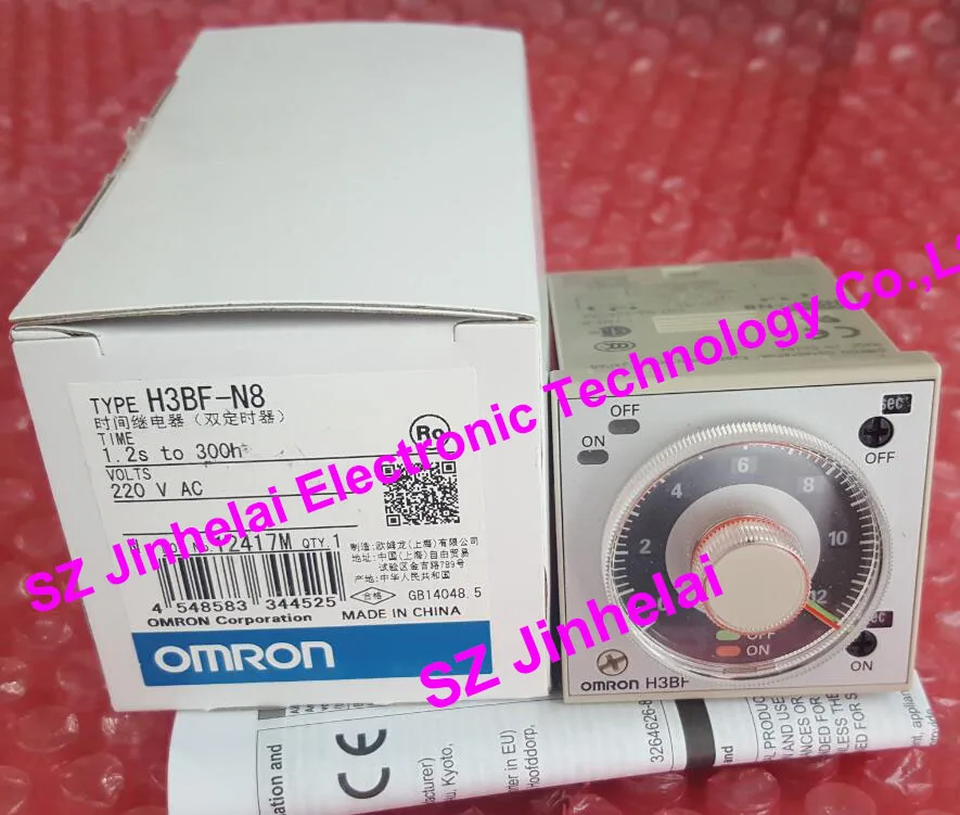 H3BF N8 AC220V New and original OMRON Adjustable cycle time delay relay ... H3BF N8 AC220V New and original OMRON Adjustable cycle time delay relay ...