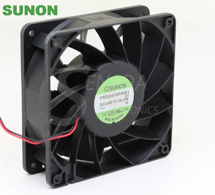 Original For Sunon 120x38mm Psd2412pmb1 120mm 12cm Dc 24v 19.5w Server Inverter Axial Cooling ...