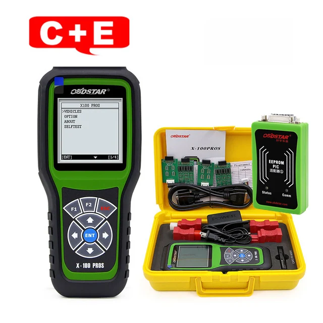 OBDSTAR X100 PROS C+ D+ E модель авто ключ программист+ иммобилайзер ...