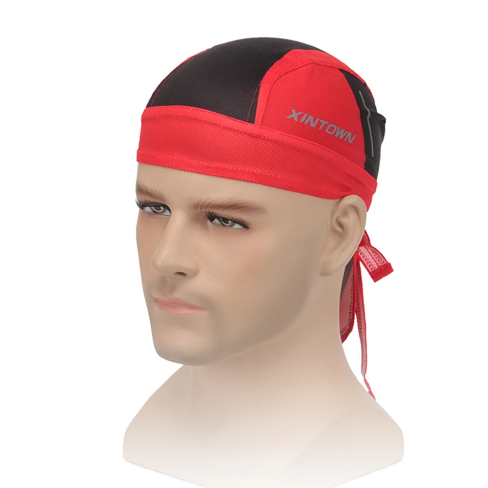산악 자전거 사이클링 모자 해적 머리 스카프 자전거 머리띠 Sweatproof Mtb 자전거 Ciclismo 두건 남성 야외 스포츠 모자bicycle Headband