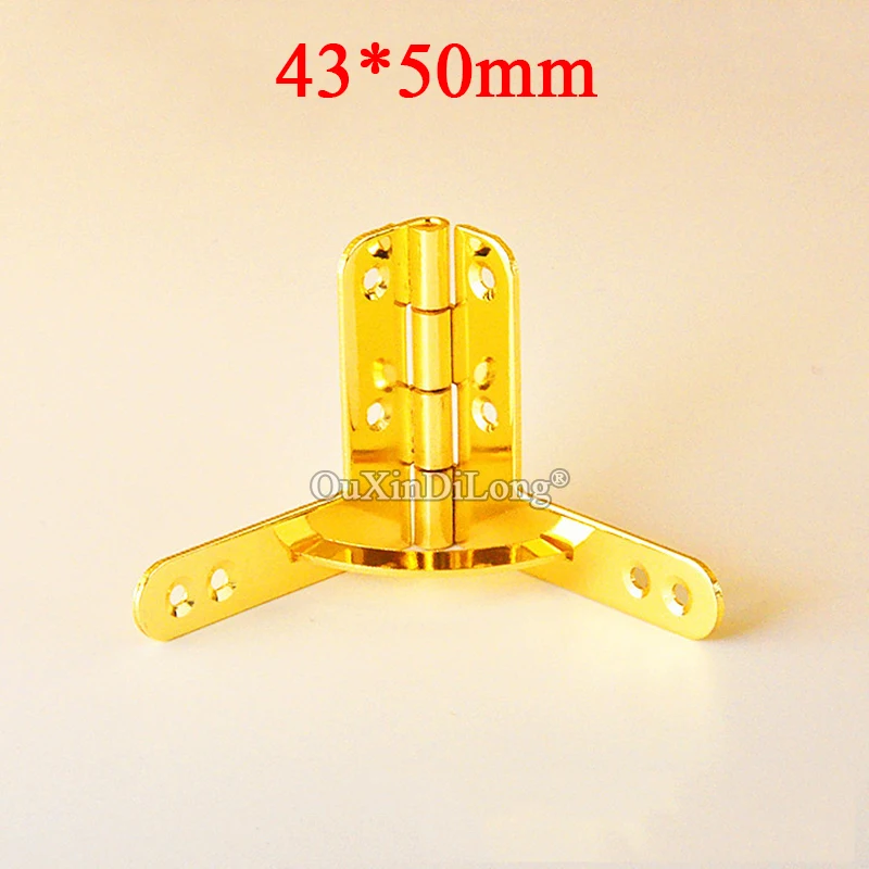 Brand New 200pcs 43*50mm Metal Hinges Quadrant Hinges For Diy Wooden ...