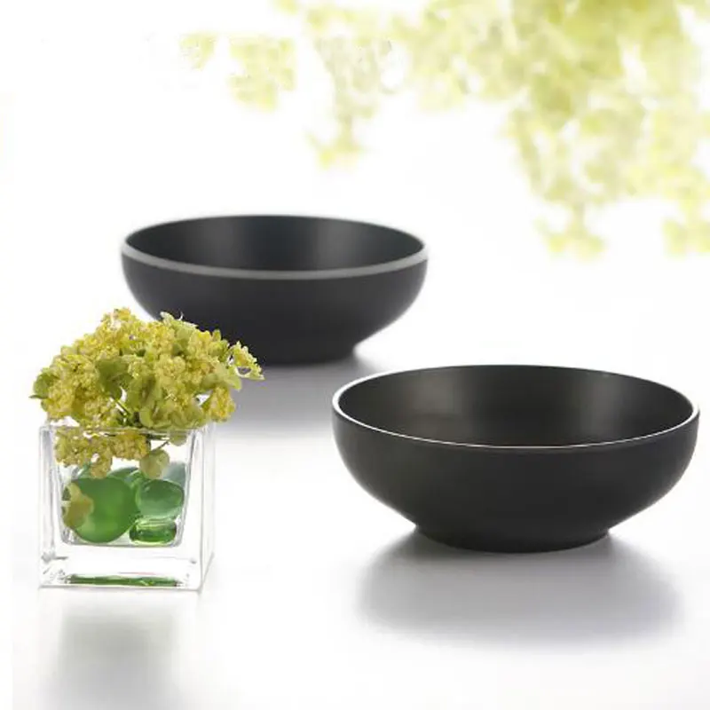 Yilala Plastic Small Bowl Melamine Dish for Rice Unbreakable Dinnerware ...