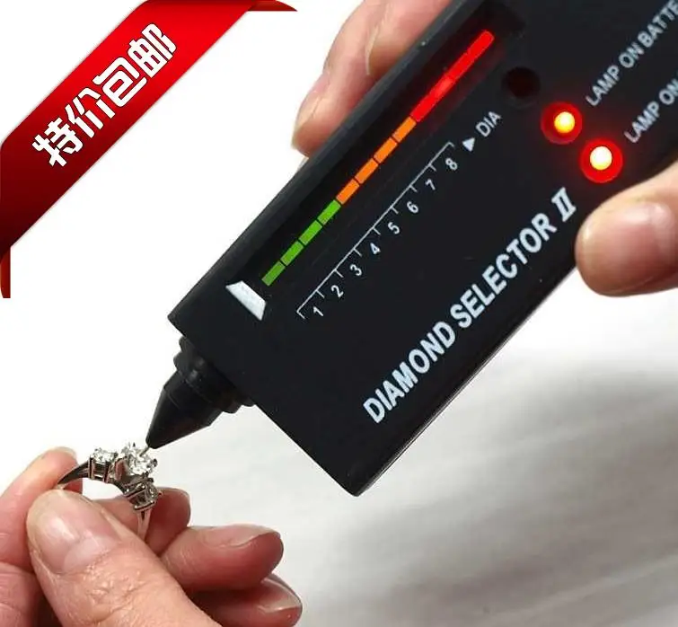 Professional High Accuracy LED Diamond Tester Jewelry Gem Selector Test ...