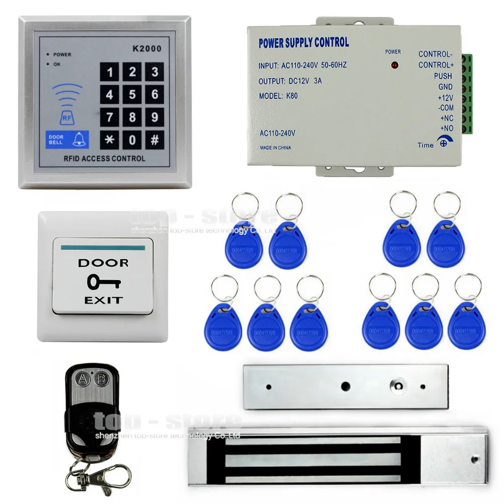 DIYSECUR-Full-Complete-125KHz-Rfid-Card-Reader-Door-Access-Control ...