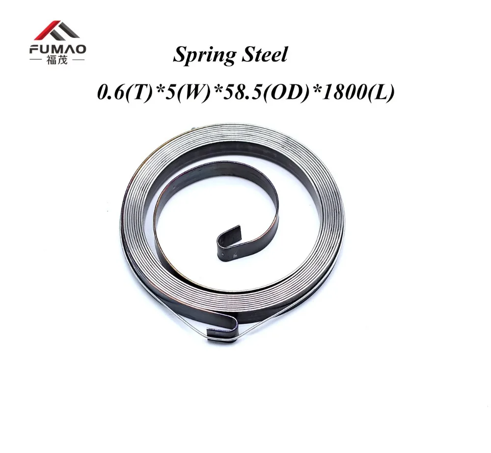 Fumao Cheap Flat Wire Spiral Spring Constant Force Spiral Springs With ...