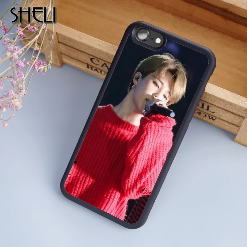 SHELI Bangtan Boys BTS Jimin star Phone Case Cover For iPhone 6 6S 7 8 ...
