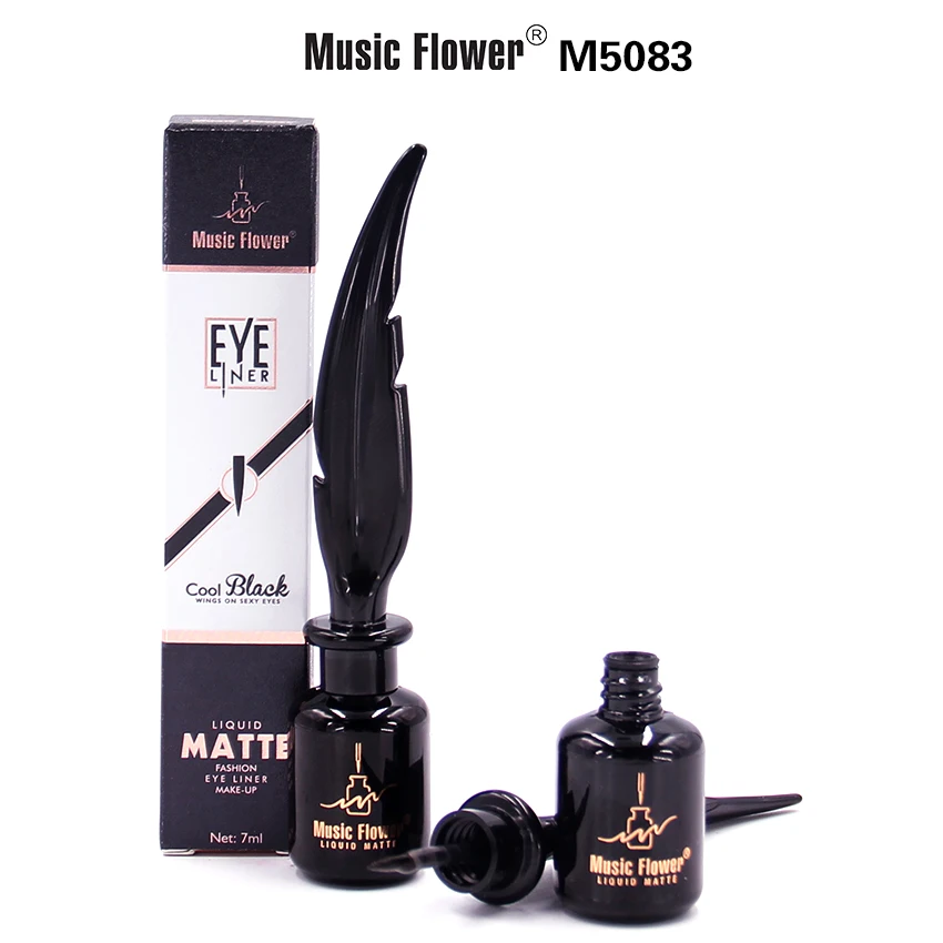 Music Flower 2018 new pen style matte waterproof eyeliner long lasting ...