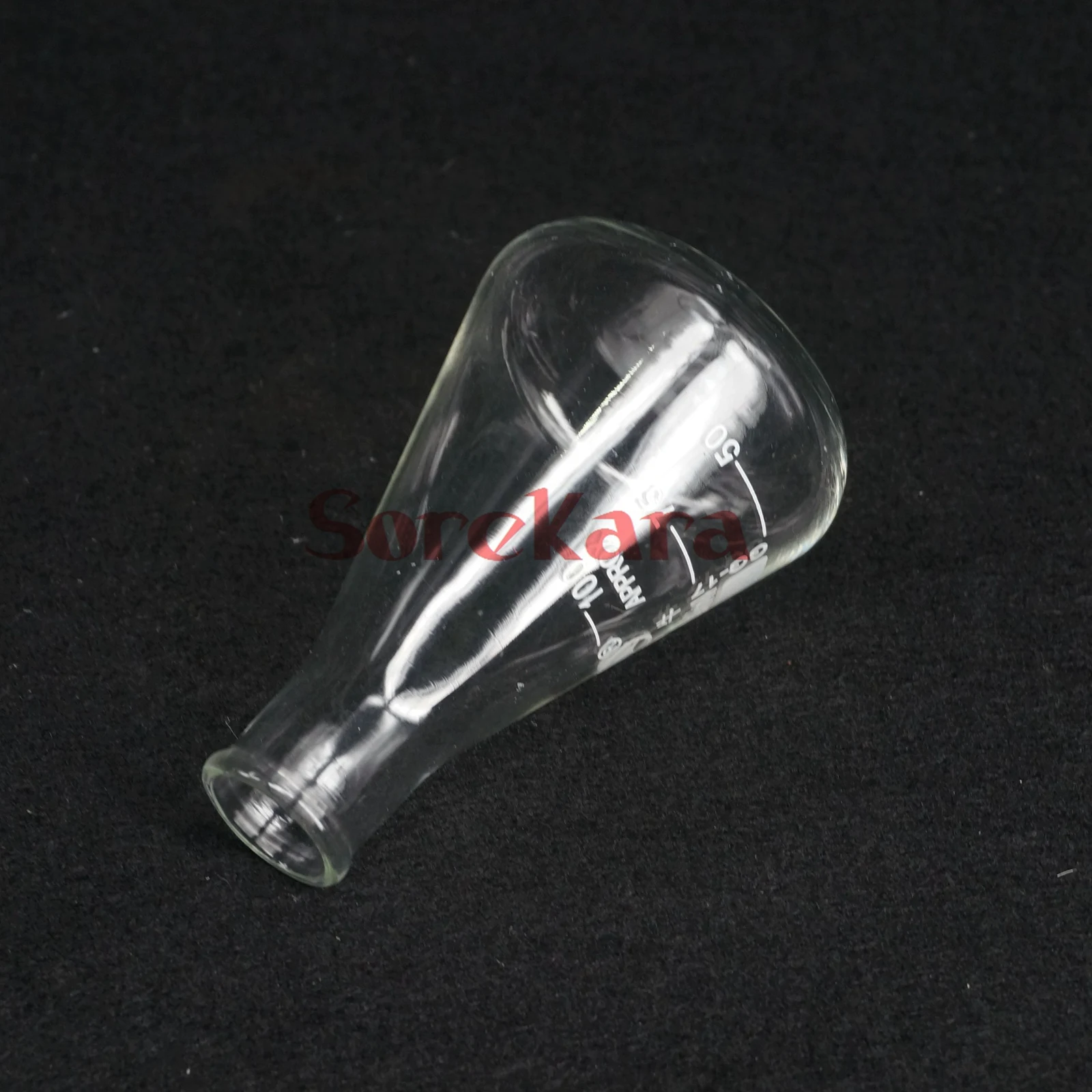 100ml Narrow Neck Borosilicate Glass Conical Erlenmeyer Flask For ...