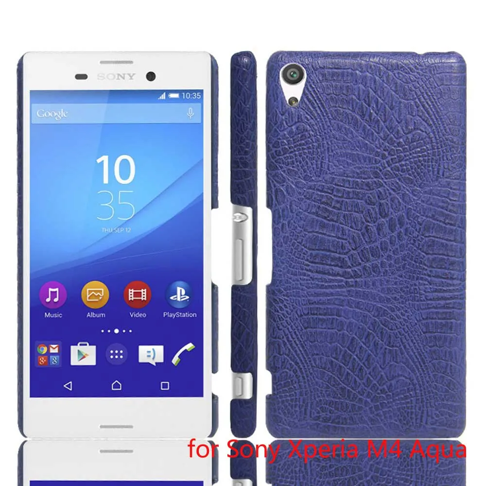 SUBIN nuevo de lujo de piel de cocodrilo PU Funda de cuero para Sony ...