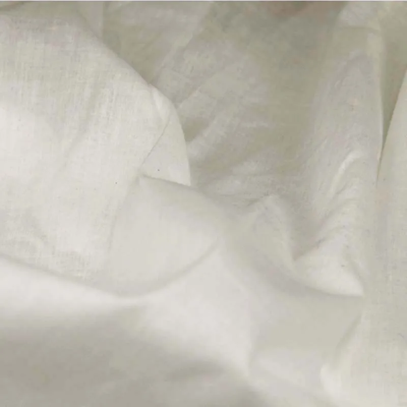 100-Cotton-White-BLack-Thin-Little-Transparent-Fabrics-Textile-Cloth ...
