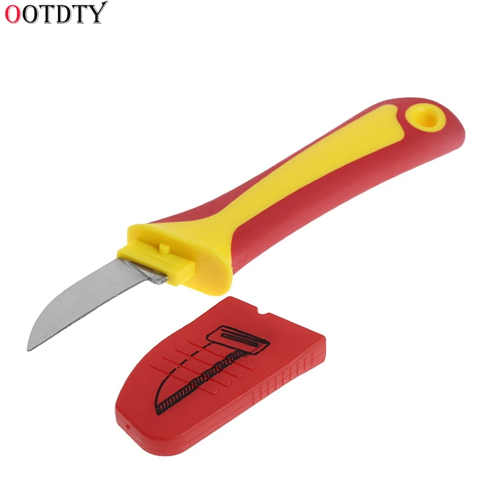 Electrician-Knife-Straight-Edge-Cutting-Off-Tool-Repairing-Tool-Plastic ...