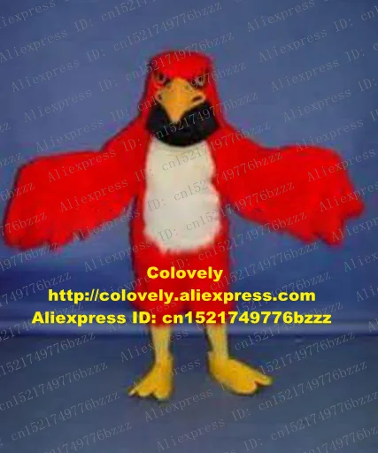 Rot Lange Pelz Eagle Hawk Tercel Tiercel Falcon Geier Maskottchen ...