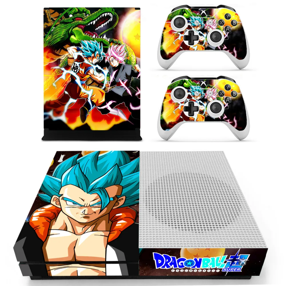 Anime Dragon Ball Super Goku Skin Sticker For Microsoft Xbox One S ...