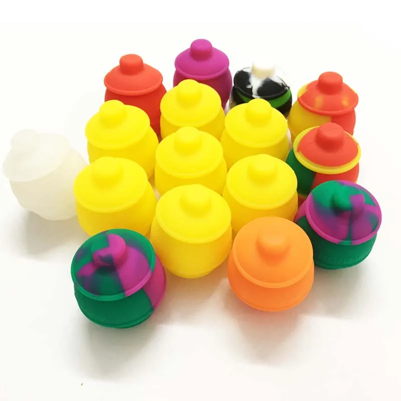 15 X Silicone Customized Bho Oil Container Large Silicone Dab Container ...