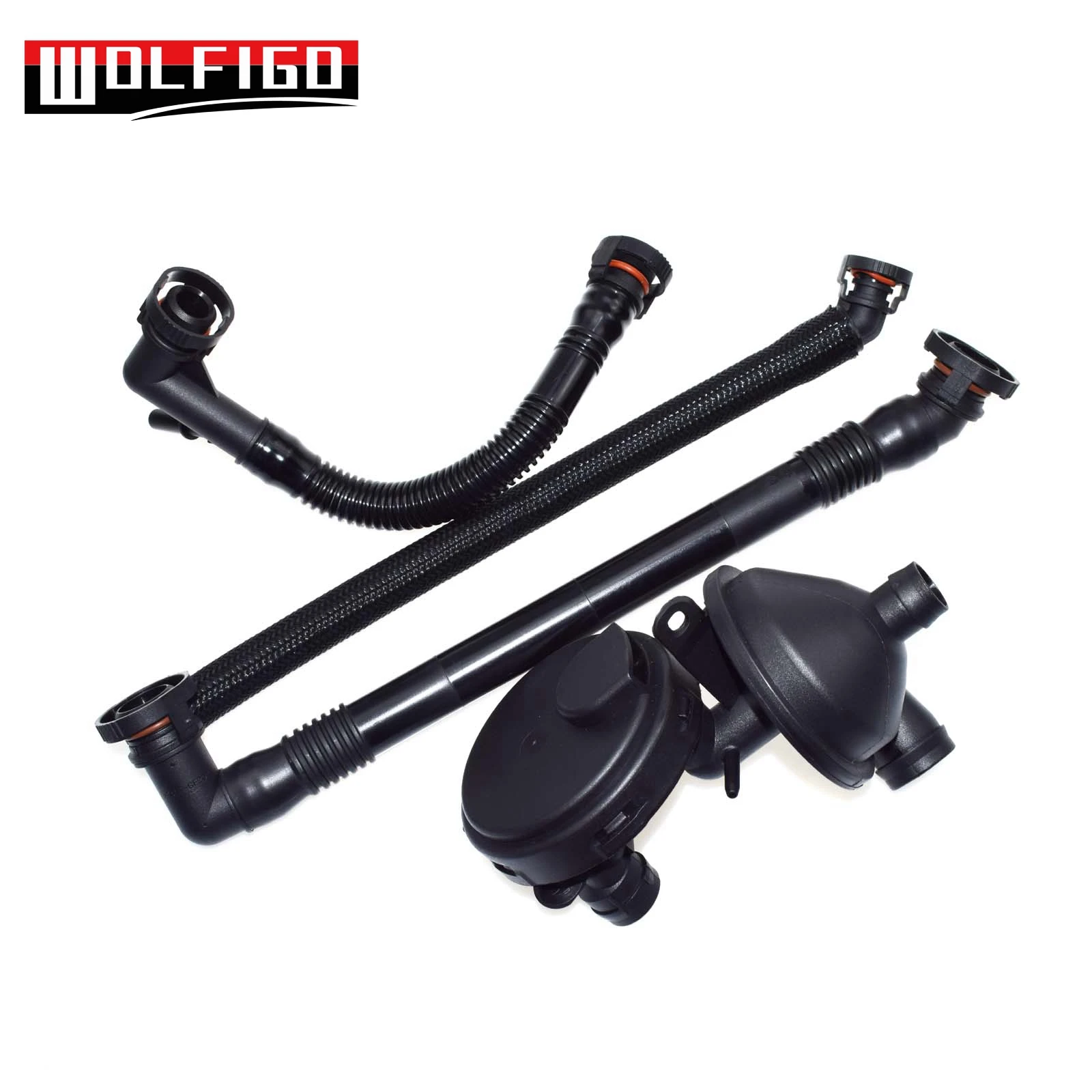 WOLFIGO PCV вентиляционный клапан Картера и Сапун шланг набор для BMW ...