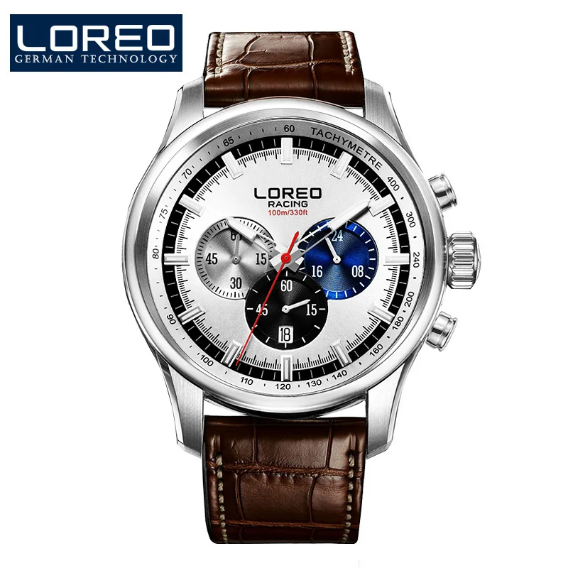 LOREO watch Germany Quartz watch men luxury brand Sport watches ...