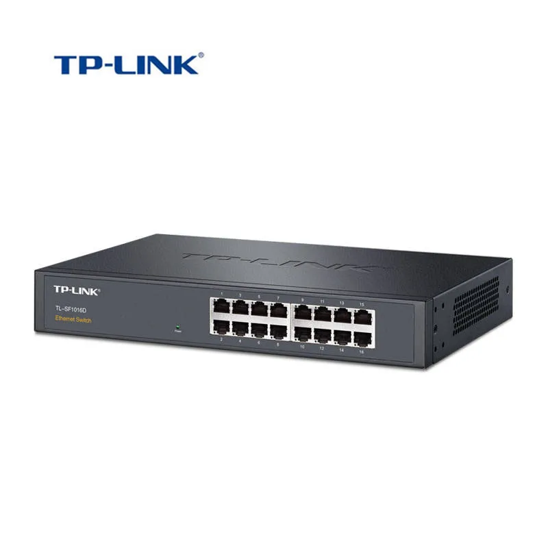 TP Link 16 Port 10/100Mbps Fast network switch Steel Desktop Switch ...